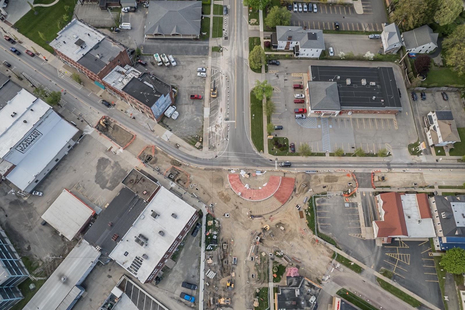 Roundabout work moves ahead as phase one continues | News, Sports, Jobs ...